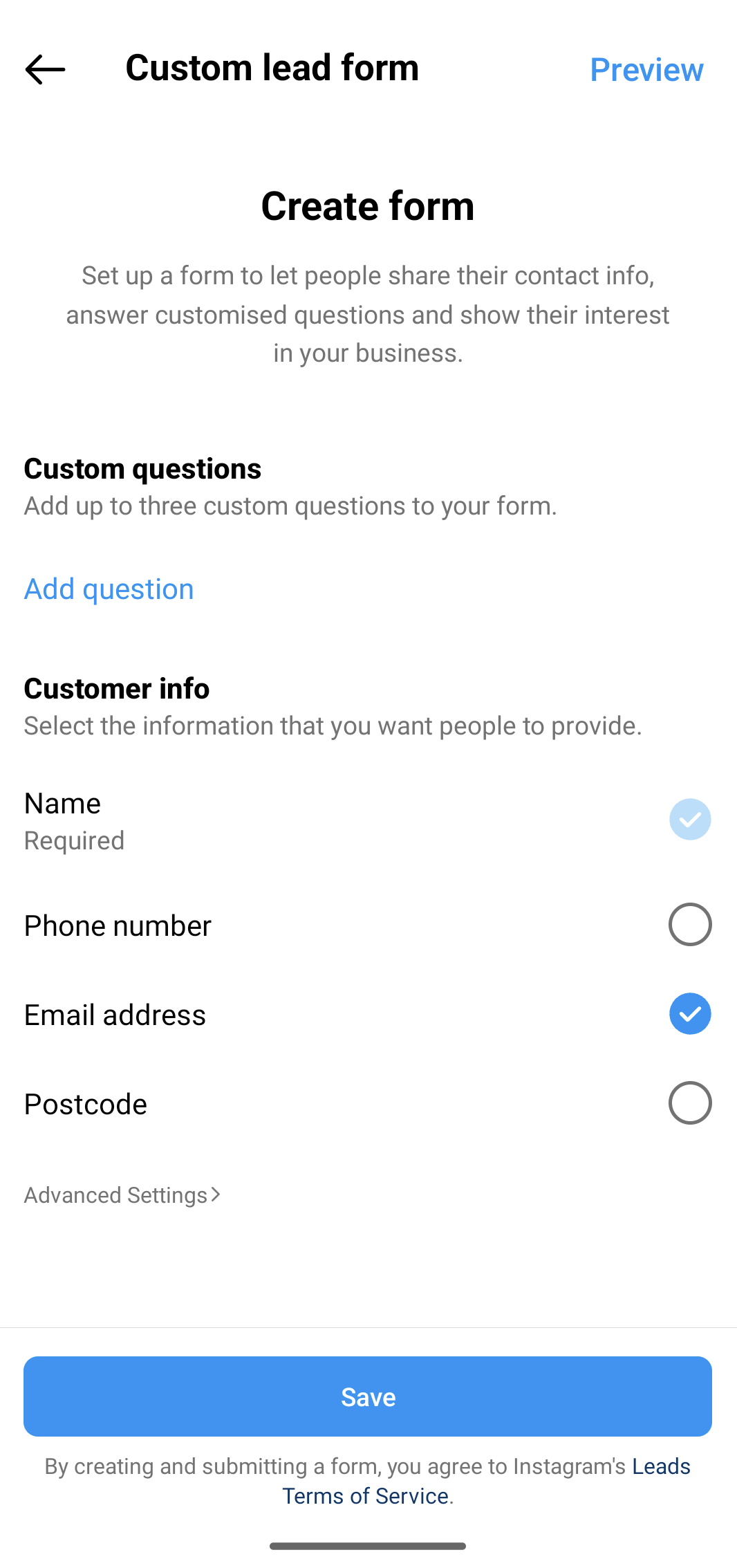 Generating leads organically through your Instagram Profile
